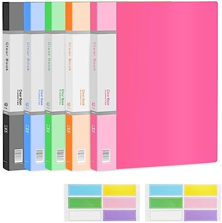 5 Pieces A4 Document Folder Display Book,A4 PP Display Book,Project ...