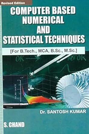 Buy Computer Based Numerical and Statistical Techniques Book Online at Low Prices in India ...