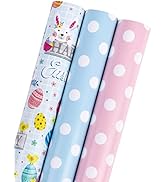 Amazon.com: MAYPLUSS Wrapping Paper Roll - Mini Roll - 17 inch X 120 ...