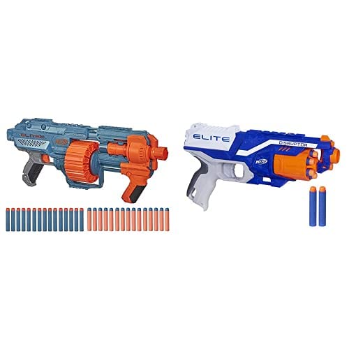 Nerf Elite 2.0 Shockwave RD-15 Toy Blaster, Official Nerf 30 Darts ...