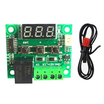 UNIVERSAL HUB 12V W1209 Digital Temperature Controller Thermostat ...
