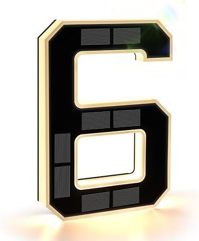 Amazon.com: Custom Outdoor LED House Numbers – Weatherproof 304 ...