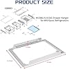 Amazon.com: [Upgraded] W10861519 Deli Drawer Hanger, Refrigerator Meat ...