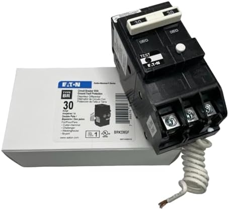 Eaton GFTCB250 Plug-On Mount Type GFTCB Ground Fault Circuit Breaker 2 ...