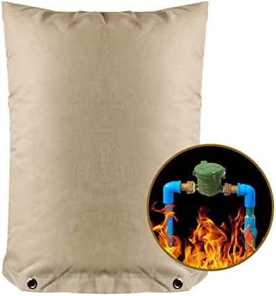 3-Way Opening Backflow Preventer Insulation Cover, 24''W x 24''H ...