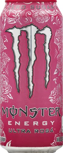 Amazon.com : Monster Energy Zero Sugar Ultra Rosa - 16 ounce : Grocery ...