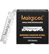 Amazon.com: Double Edge Safety Razor Blades - 20 Count Premium Platinum ...