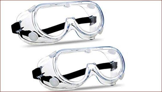 Bluetech Healthcare Eye Wear Polycarbonate Safety Goggles for Chemical ...