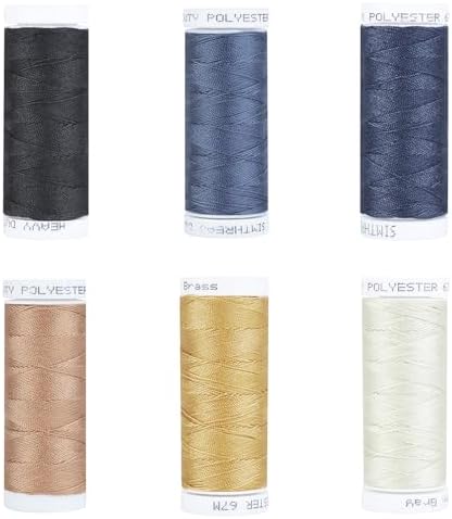 Amazon.com: Simthread Heavy Duty Blue Jeans Thread for Denim Sewing 67 ...