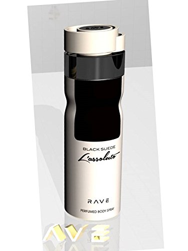 Buy Rave L Assoluto Black Suede Perfume Deodorant Body Spray For Man ...