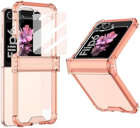 BOUNCEBACK Transparent Shockproof Hinge Cover Case for Samsung Galaxy Z ...