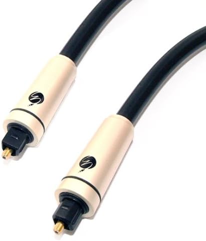 Fisual 1m Pearl Digital Optical Cable: Amazon.co.uk: Electronics & Photo
