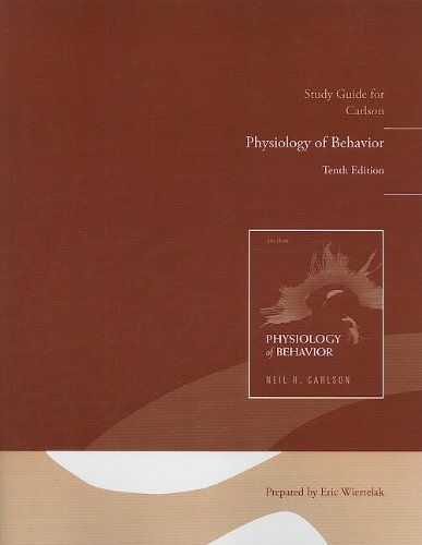 Amazon.com: Grade Aid for Physiology of Behavior: 9780205634415: Carlson, Neil R.: Books