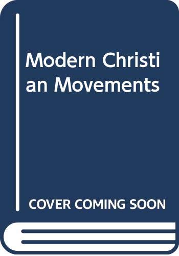 Modern Christian Movements: John Thomas McNeill: 9780061314025: Amazon ...