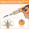 Amazon.com: Ratcheting Screwdriver Set with Alloy Bits, 180° Rotatable ...