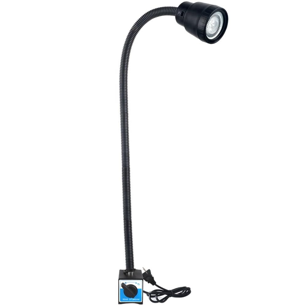 CMMUNGYONE Magnetic Machine Light 5W 110-220V LED Flexible Gooseneck ...