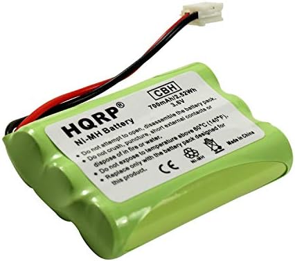 Amazon.com: HQRP Phone Battery Compatible with VTech 2465, 9109, ia5845 ...
