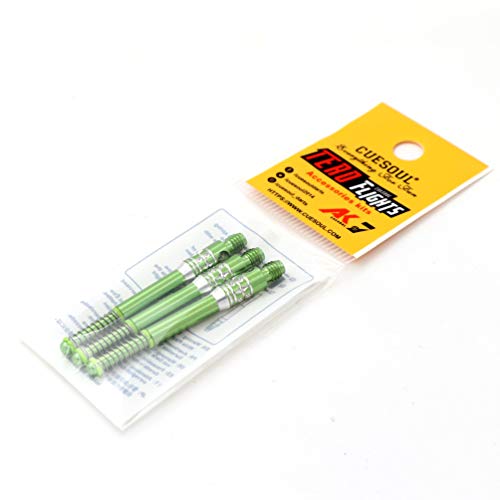 Snapklik.com : CUESOUL TERO AK7 Aluminum Dart Shafts Green Built-in ...