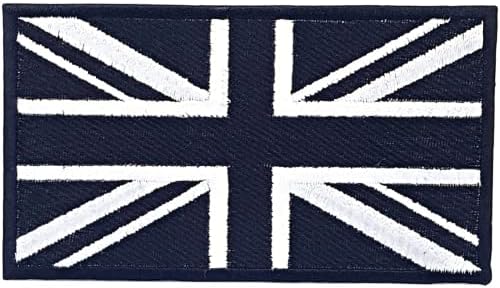 British Union Jack Embroidered Flag Emblem UK Great Britain Applique ...