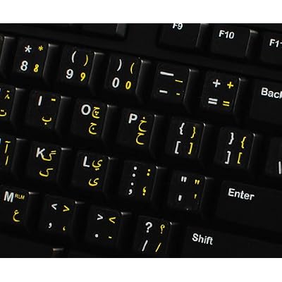 Urdu Keyboard Labels Layout ON Transparent Background With Blue, RED OR ...