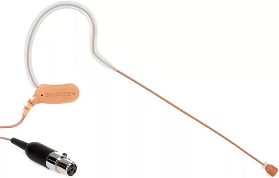 Amazon.com: Shure MX153 Earset Headworn Microphone - Cocoa ...
