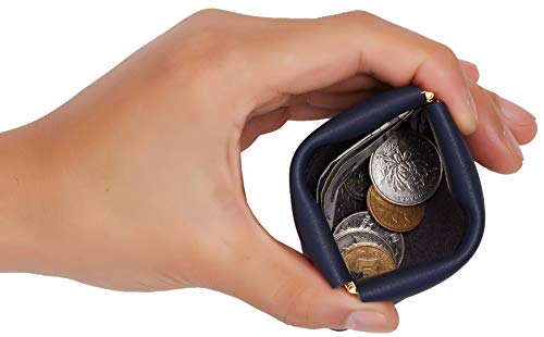 Snapklik.com : Travelambo Leather Squeeze Coin Purse Pouch Change ...