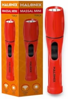 Halonix Massal Mini 1W LED Torch Light|Super Bright White LED ...