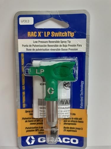 Amazon.com : Graco LP313 RAC X Low Pressure Airless Paint Spray Tip ...