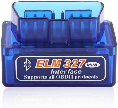 OBDII Bluetooth OBD2 Scanner for Car Diagnostics, Mini OBD2 V2.1 Tool ...