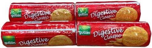 Amazon.com: Gullon Digestive Biscuits Classic Cookies - No Cholesterol ...