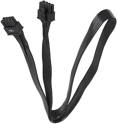 ECSiNG PSU 8 Pin to 6+2 Pin PCIE Power Cable Compatible with Corsair ...