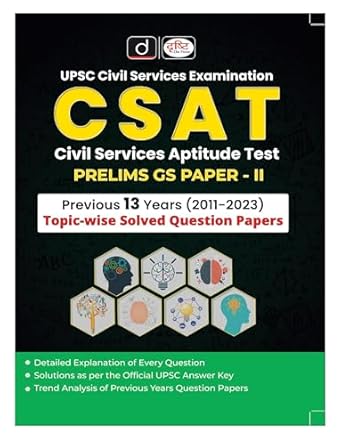 Buy CSAT PRELIMS GS PAPER-II 13YEAR Book Online at Low Prices in India ...