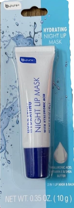 Amazon.com : Generic B-Pure Hydrating Night Lip Mask 0.35 oz, Clear ...