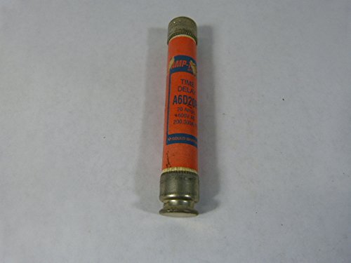 Gould Shawmut A6D20R Time Delay Fuse 20A 600V: Amazon.com: Tools & Home ...