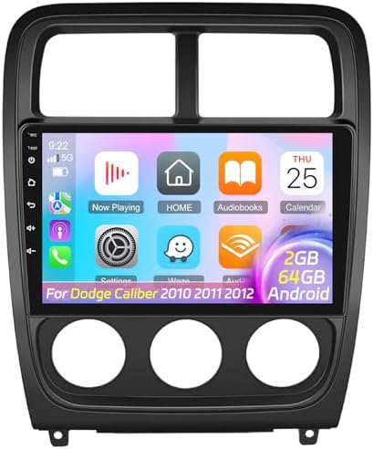 Amazon.com: [2+64G] NHOPEEW for Dodge Caliber 2010 2011 2012 Car Radio ...