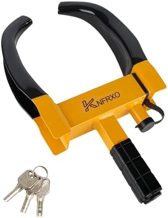 Amazon.com: KNFRXO Heavy Duty Security Trailer Wheel Lock Tires Anti ...