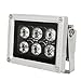 Buy Infrared Illuminator, 850nm 6 LEDs 130 Feet 45 Degree Wide Angle IR ...