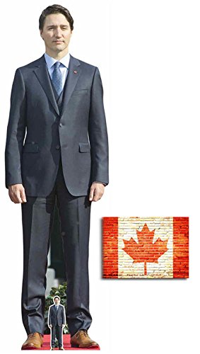 Buy Fan Pack - Justin Trudeau Canadian Politician Lifesize and Mini ...
