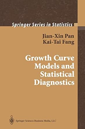 Buy GROWTH CURVE MODELS AND STATISTICAL DIAGNOSTICS Book Online at Low ...