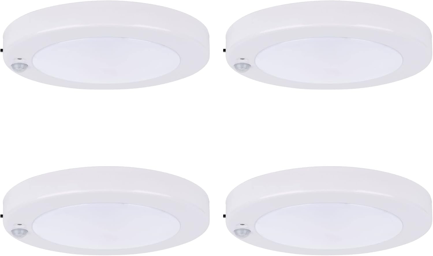 YoonLIT Flush Mount Motion Sensor LED Ceiling Light with Photocell ...