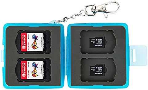 Amazon.com: JJC Blue Memory Card Case for Nintendo Switch Game Card × 4 ...