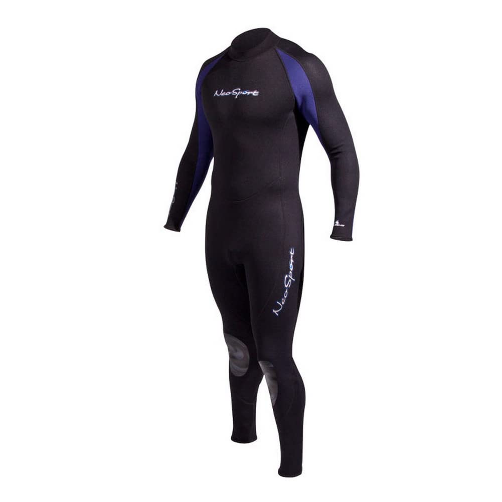 Snapklik.com : NeoSport 7/5mm Mens Jumpsuits Scuba Wetsuit-Black/Blue ...