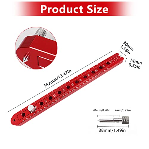 Snapklik.com : Large Wood Scriber Tool,Woodworking Compass Scriber ...