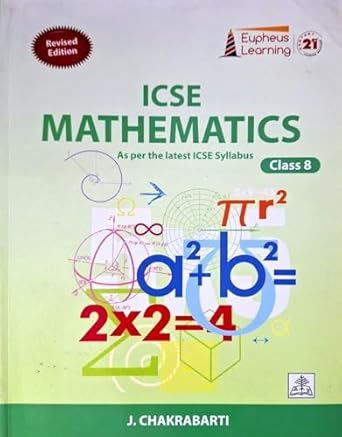 ICSE Mathematics Class 7 (Revised Edition) : J. Chakrabarti: Amazon.in ...