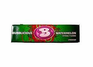 Amazon.com : Bubblicious Watermelon Gum : Grocery & Gourmet Food