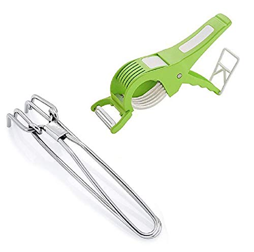 Buy Vessel Crew Stainless Steel Cooking Pakad Tools and 2 in 1 Mirchi ...