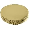 Amazon.com | [25pcs] 12" Gold Cakeboard Round,Disposable Cake Circle ...