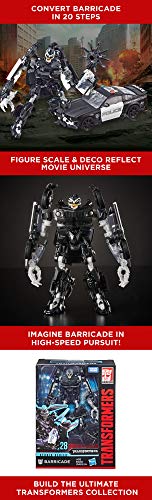 Transformers Studio Series 28 Deluxe Class Movie 1 Barricade Action ...