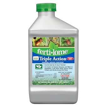 Amazon.com: Fertilome (12246) Triple Action (32 oz) : Patio, Lawn & Garden
