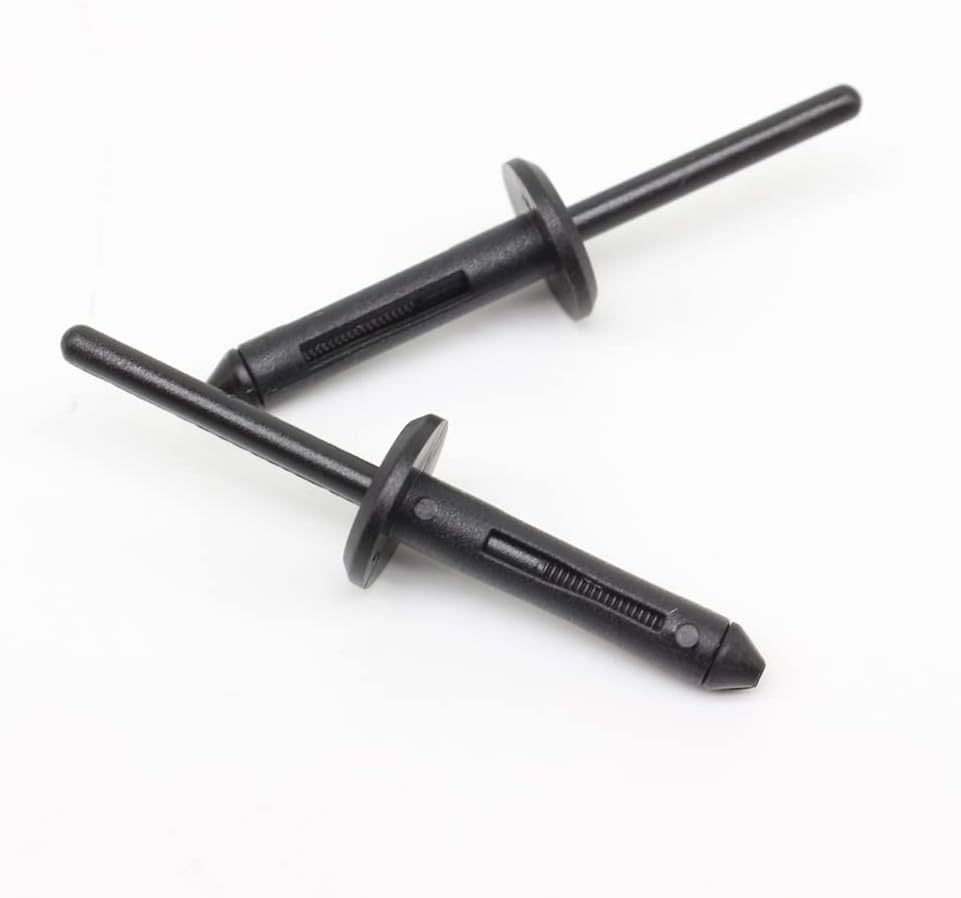 Amazon.com: 10 Pcs Nylon Blind Rivets for Dodge Challenger Hood ...